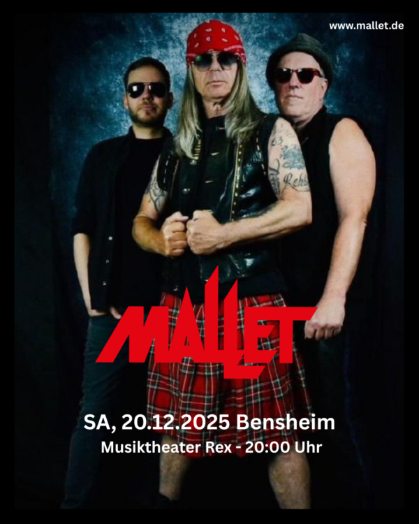 Mallet – Live on the road – 45 Jahre Rock`n Roll